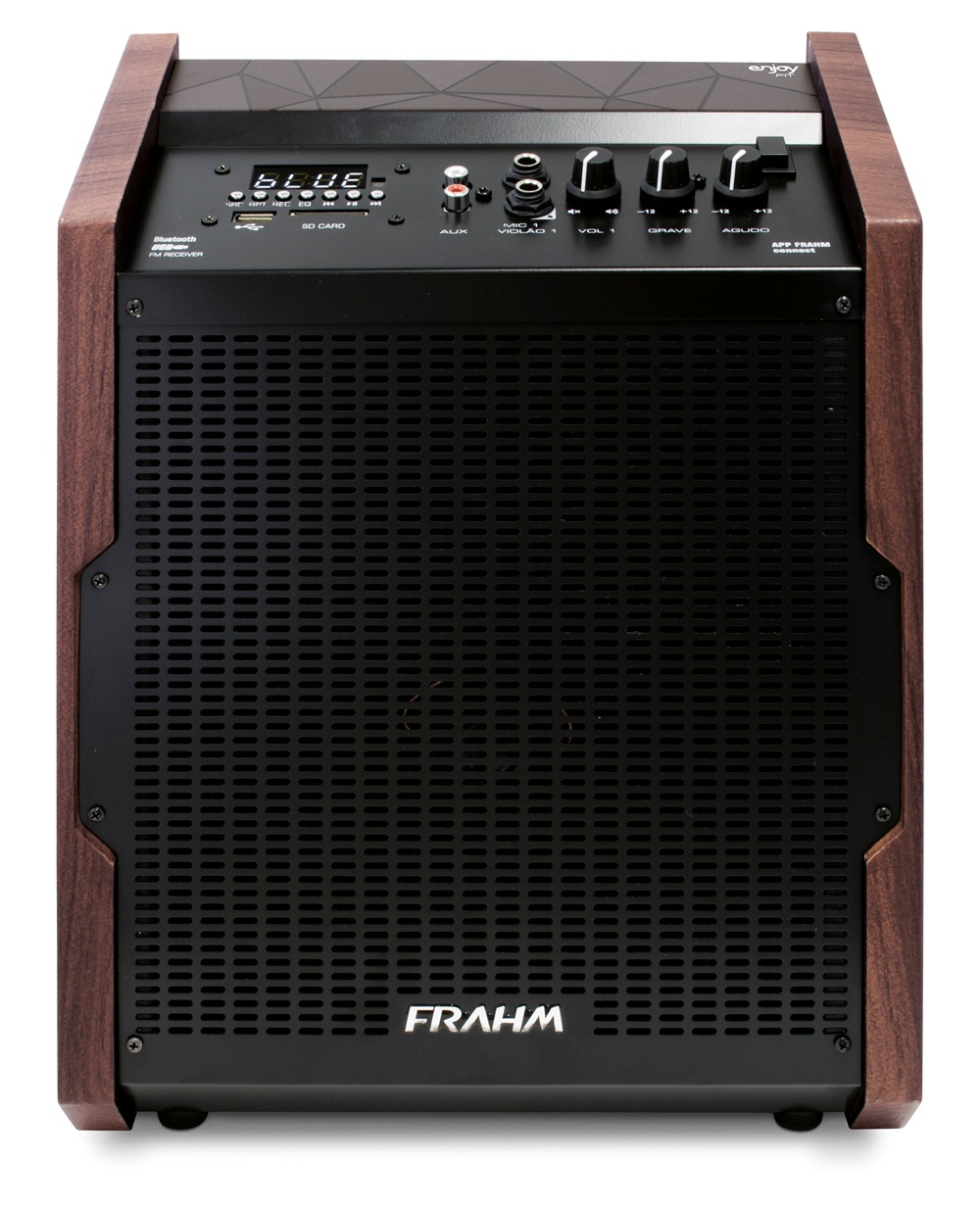 Caixa Amplificada Multiuso Frahm – Enjoy Fit Branca e Preta - Frahm