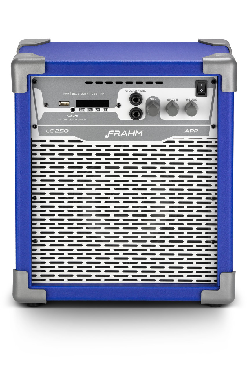 Caixa Amplificada Multiuso Frahm – LC 250 APP Azul - Frahm