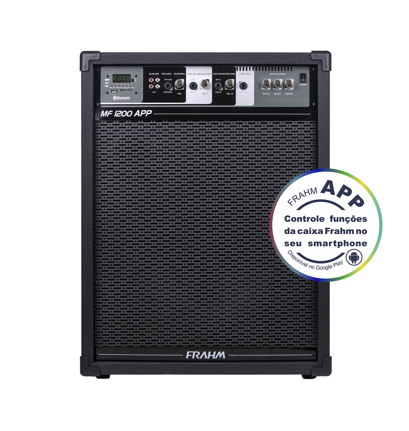 Caixa Amplificada Multiuso Frahm – MF 1200 APP - Frahm