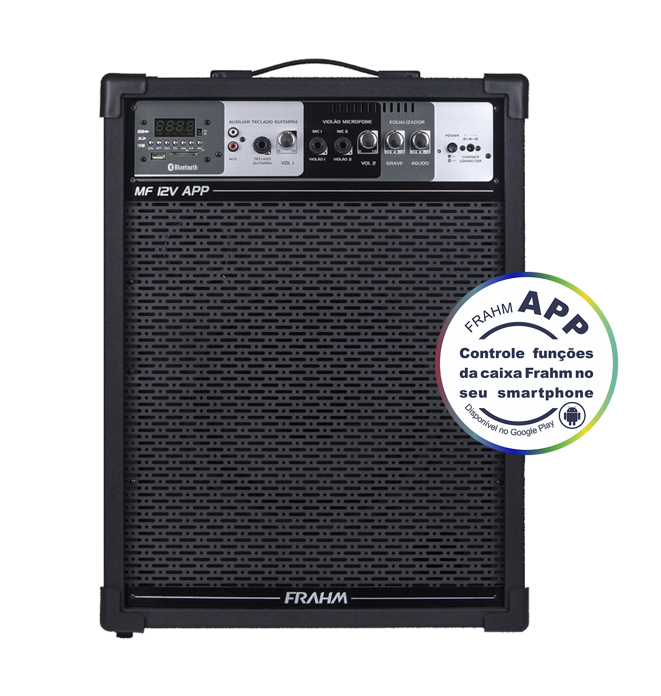 Caixa Amplificada Multiuso Frahm – MF 12V APP - Frahm