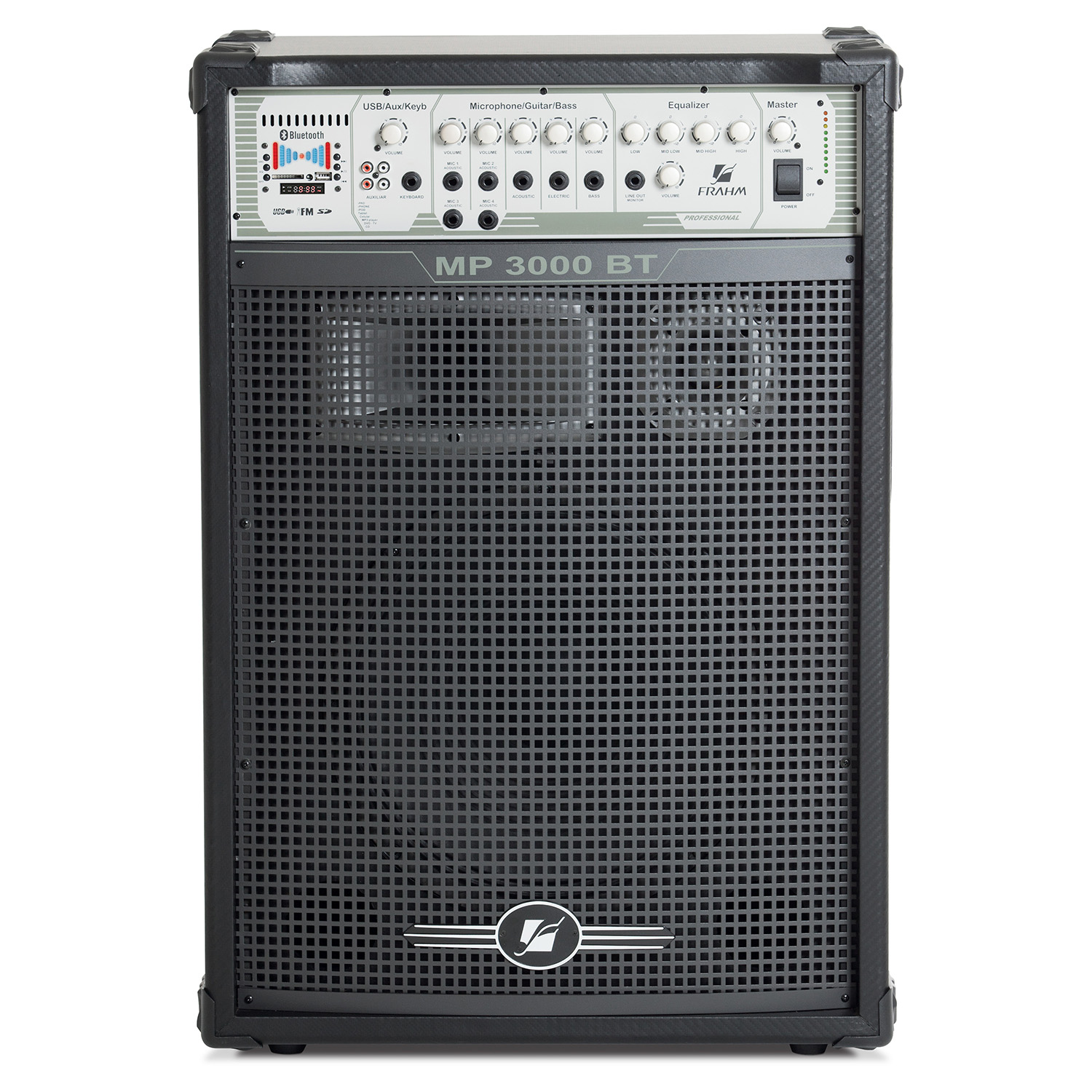 Caixa Amplificada Multiuso Frahm – MP 3000 Bluetooth - Frahm
