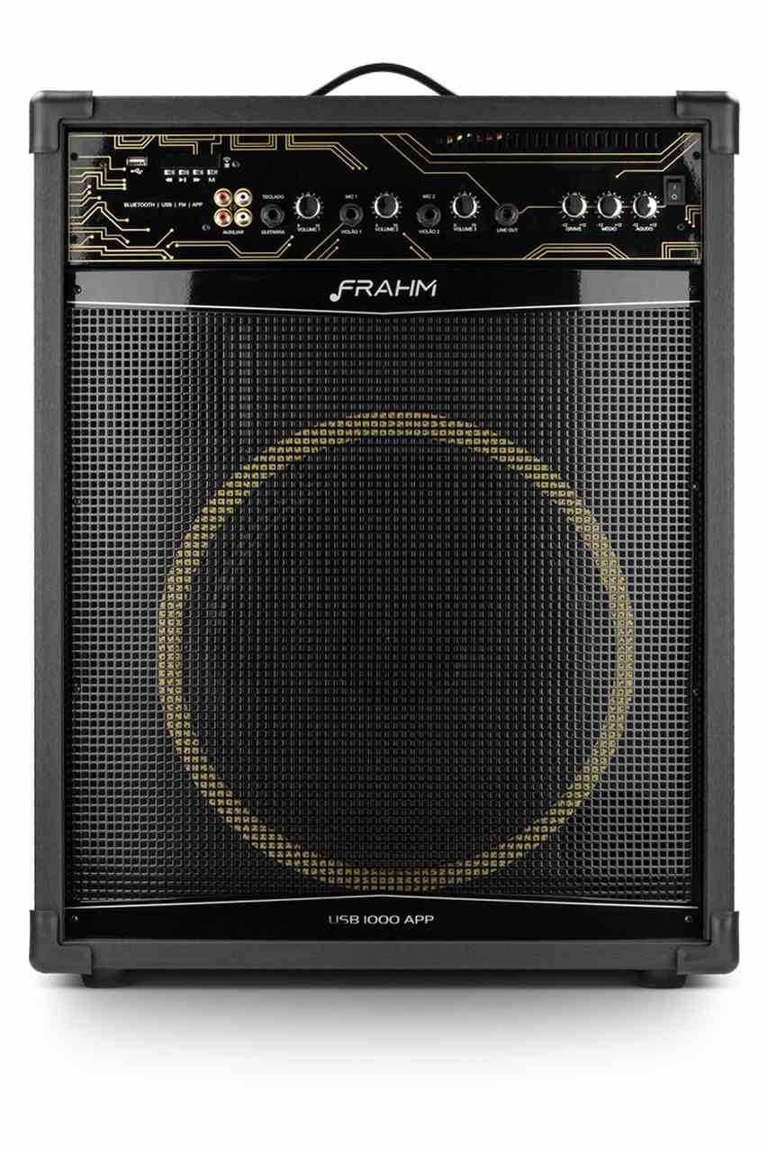 Caixa Amplificada Multiuso Frahm – USB 1000 APP - Frahm
