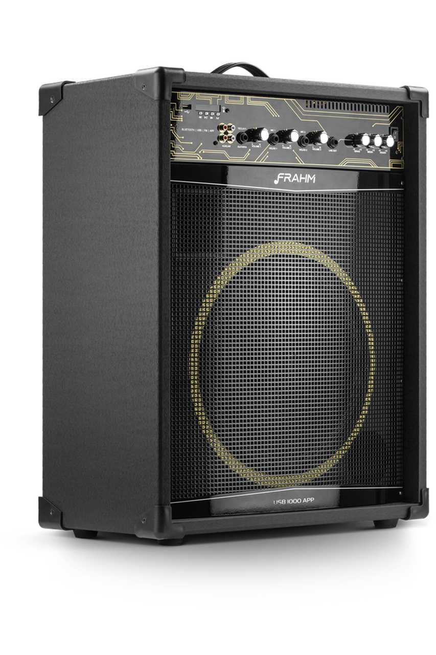 Caixa Amplificada Multiuso Frahm – USB 1000 APP - Frahm
