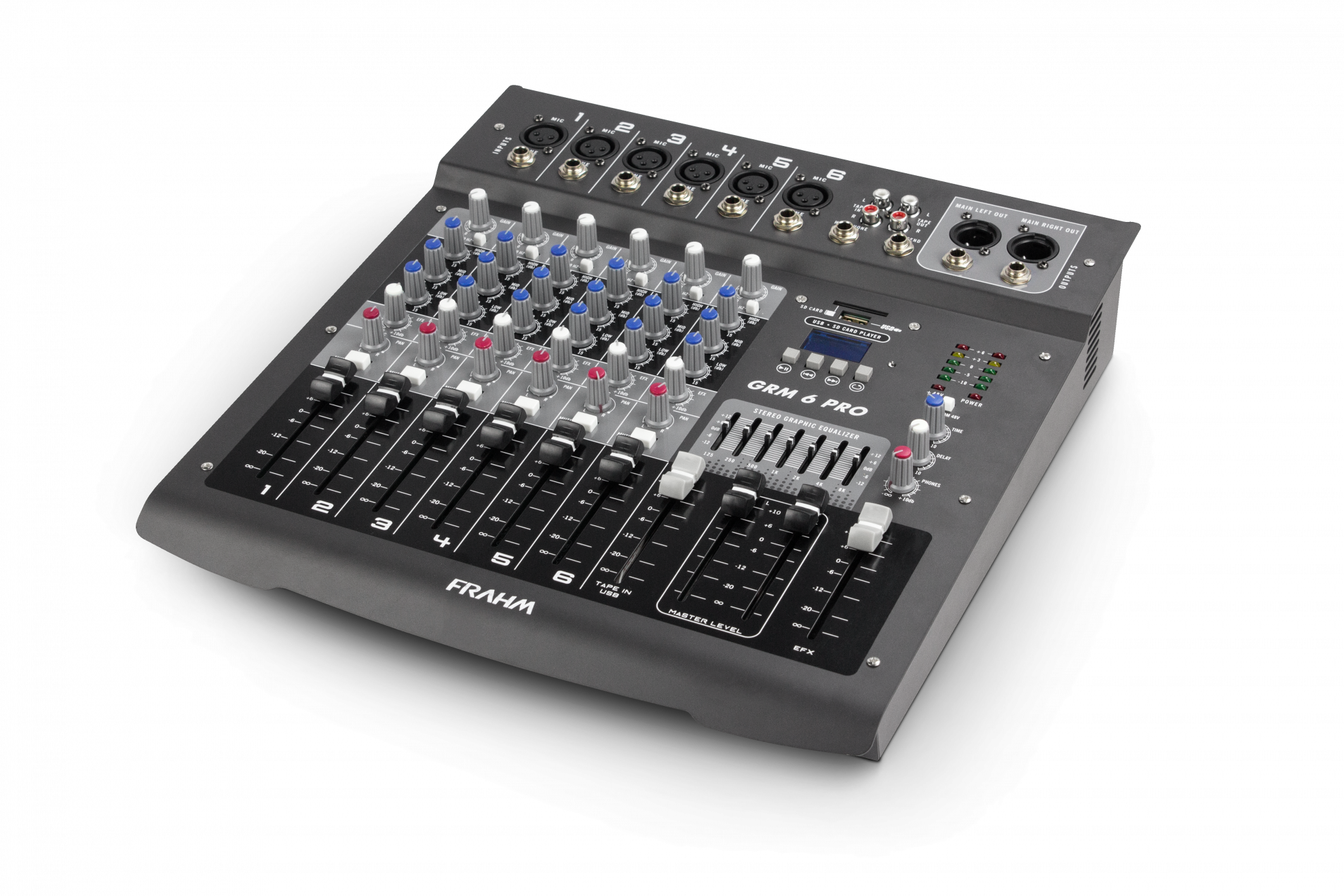 Mesa de Som Mixer Frahm – GRM 6 PRO - Frahm
